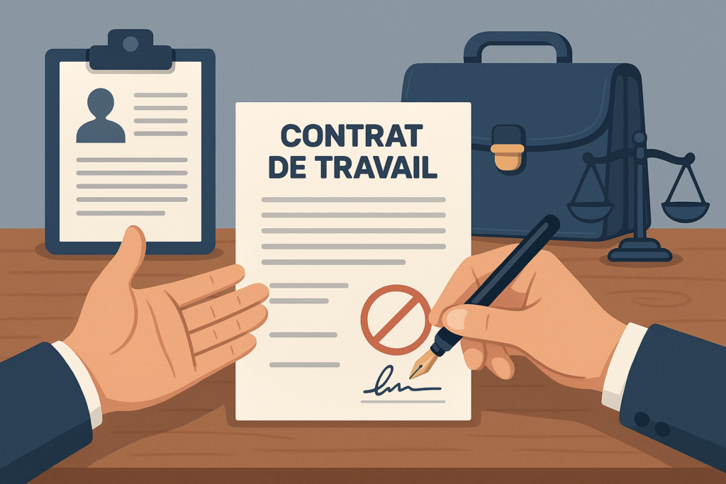 Fiche Pratique Contrat Travail Non Signé - Solutions